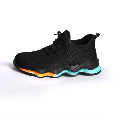 China Steel Toe Microfiber Leather Mesh Slip Oil Resistant Sole Cheap Safety Shoes for sale