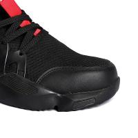 China Steel Toe Slip Resistant Rubber Plastic Outsole Leather Black Work Safety Shoes for sale