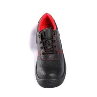 China Steel Toe Lace up Puncture Slip Resistance Black PU Mesh Men's Safety Shoes for sale