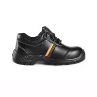 China Embossed Cow Leather Mesh Upper Sole Ultimate Protection Brand Non Slip Safety Shoes for sale