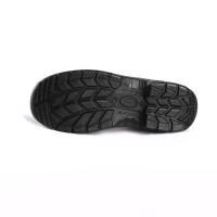 China Embossed Cow Leather Mesh Upper Sole Ultimate Protection Brand Non Slip Safety Shoes for sale