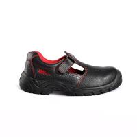 China Steel Toe Lace Up Puncture Resistant Embossed Leather Metal Eyelets Men'S Anti Slip Safety Shoes for sale