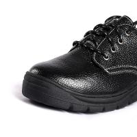 China Puncture Resistant Black PU Sole Comfortable EVA Insole Men Work Safety Women Slip Resistant Shoes for sale