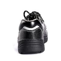 China Puncture Resistant Black PU Sole Comfortable EVA Insole Men Work Safety Women Slip Resistant Shoes for sale
