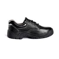 China Puncture Resistant Black PU Sole Comfortable EVA Insole Men Work Safety Women Slip Resistant Shoes for sale