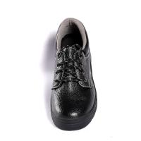 China Puncture Resistant Black PU Sole Comfortable EVA Insole Men Work Safety Women Slip Resistant Shoes for sale