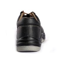 China Slip Resistant Puncture Resistant Cow Leather Comfortable PU Sole Worker Safety Shoes for sale