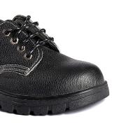 China Black Leather Mesh Metal PU Outsole Low Cut Puncture Resistant Construction Work Shoes for sale