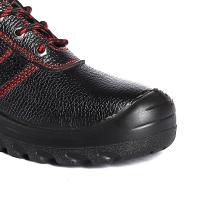 China Shengjie Industrial Protective Steel Toe Steel Plate Shoes Embossed Cow Leather Safety Footwear Safety Shoes for sale