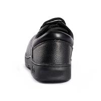 China Embossed Cow Leather Steel Toe Lace Up Closure Puncture Slip Resistance Men'S Safety Toe Shoes for sale