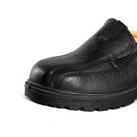 China Puncture Slip Resistant Leather PU OutSole Comfortable EVA Insole Nylon Fabric Low Cut Safety Shoes for sale