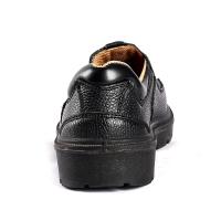 China Puncture Slip Resistant Leather PU OutSole Comfortable EVA Insole Nylon Fabric Low Cut Safety Shoes for sale