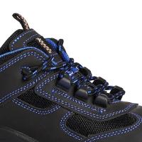 China Steel Toe Lace up Mesh Microfiber Leather Upper Comfortable EVA Insole Sport Safety Shoes for sale