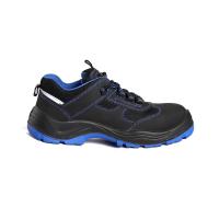 China Steel Toe Lace up Mesh Microfiber Leather Upper Comfortable EVA Insole Sport Safety Shoes for sale