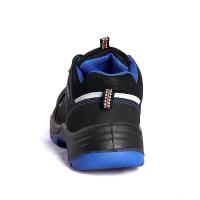 China Steel Toe Lace up Mesh Microfiber Leather Upper Comfortable EVA Insole Sport Safety Shoes for sale