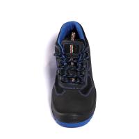 China Steel Toe Lace up Mesh Microfiber Leather Upper Comfortable EVA Insole Sport Safety Shoes for sale