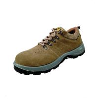 China Shengjie Man'S Leather Steel Toe Cap Anti-Smashing Anti-Piercing Wear-Resistant Safety Shoes Breathable Work Shoes for sale