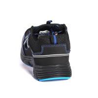 China Metal Toe Slip Resistant Unisex Comfortable EVA Insole Blue Sole Steeltoe Safety Shoes for sale
