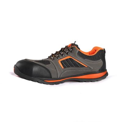 China Metal Eyelets Microfiber Leather Cut footwear Slip Oil Resistant Unisex EVA Insole Brand Safety Shoes for sale
