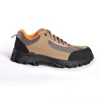China Shengjie Comfortable Unisex Metal Eyelets Low Cut Mesh Leather Upper Work Footwear Closure Rubber Boots Safety Shoes for sale