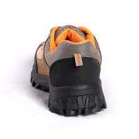 China Shengjie Comfortable Unisex Metal Eyelets Low Cut Mesh Leather Upper Work Footwear Closure Rubber Boots Safety Shoes for sale