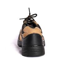 China Steel Toe Low Cut Slip Oil Resistant Microfiber Leather Mesh Rubber Worker Safety Shoes for sale