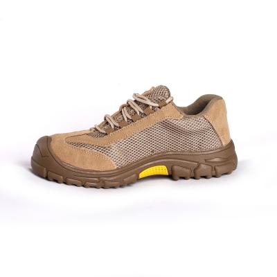 China Unisex Microfiber Leather Comfortable EVA Insole Metal Eyelets Rubber Work Land Safety Shoes for sale
