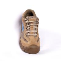 China Unisex Microfiber Leather Comfortable EVA Insole Metal Eyelets Rubber Work Land Safety Shoes for sale