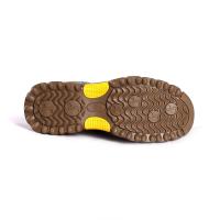 China Unisex Microfiber Leather Comfortable EVA Insole Metal Eyelets Rubber Work Land Safety Shoes for sale