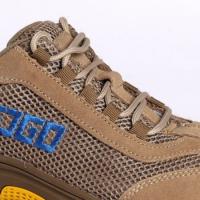 China Unisex Microfiber Leather Comfortable EVA Insole Metal Eyelets Rubber Work Land Safety Shoes for sale