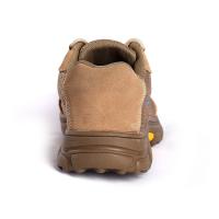 China Unisex Microfiber Leather Comfortable EVA Insole Metal Eyelets Rubber Work Land Safety Shoes for sale
