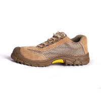 China Unisex Microfiber Leather Comfortable EVA Insole Metal Eyelets Rubber Work Land Safety Shoes for sale