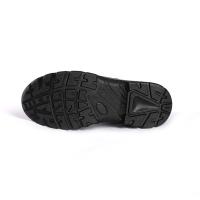 China Slip Resistant Leather Mesh Steel Toe Lace up Closure Unise Low Cut Work Boots Safety Shoes for sale
