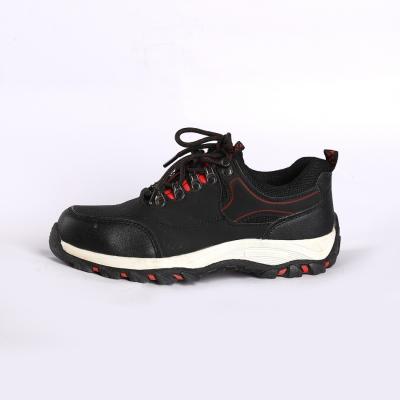 China Steel Toe Lace up Slip Oil Resistance Microfiber Leather Upper Unisex Fit Worker Safety Shoes for sale