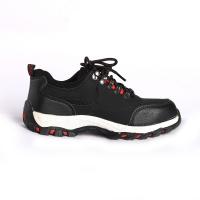 China Steel Toe Lace up Slip Oil Resistance Microfiber Leather Upper Unisex Fit Worker Safety Shoes for sale