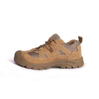 China Shengjie Slip Resistant Leather Low Cut Steeltoe Metal Eyelets Boots Men's Breathable Safety Shoes for sale