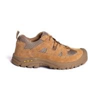 China Shengjie Slip Resistant Leather Low Cut Steeltoe Metal Eyelets Boots Men's Breathable Safety Shoes for sale