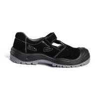 China Shengjie Sprot Type Microfiber Leather Upper Comfortable EVA Insole PU Outsole Brand Safety Shoes for sale