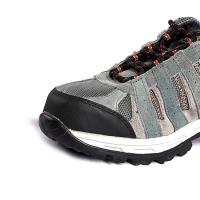 China Oil Slip Resistant Shengjie Low Cut Metal Eyelets MD Outsole Microfiber Leather Worker Safety Shoes for sale