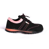 China Shengjie Comfortable EVA Insole Slip Resistant Steel Toe Worker Metal Eyelets Rubber Safety Shoes for sale