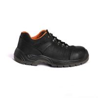 China Shengjie Steeltoe Work Sport Unisex Comfortable EVA Insole PU Sole Microfiber leather Safety Shoes for sale