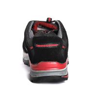 China Shengjie Comfortable EVA Slip Resistant Metal Eyelets Leather Mesh Upper Sport MD Sole Low Cut Safety Shoes for sale