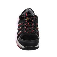 China Shengjie Comfortable EVA Slip Resistant Metal Eyelets Leather Mesh Upper Sport MD Sole Low Cut Safety Shoes for sale