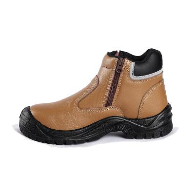 China Shengjie Work Shoes Wholesale Custom Manufacturer Embossed cow Leather Steel Toe Work Safety Shoes for sale