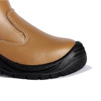 China Shengjie Work Shoes Wholesale Custom Manufacturer Embossed cow Leather Steel Toe Work Safety Shoes for sale