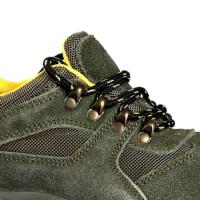 China Steel Toe Shengjie Slip Resistant Enhanced Protection PU Comfort Mivrofiber Leather Safety Shoes for sale