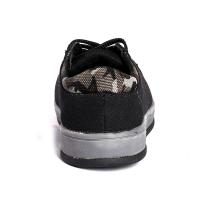 China Unisex Steel Toe Shengjie Metal Embossed Cow Leatehr Comfortable EVA Insole Worker Low Cut Rubber Safety Shoes for sale