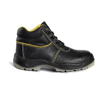 China Shengjie Work Industrial Construction Genuine Steel Toe Leather Construction Labor Steel Toe Safety Shoes for sale