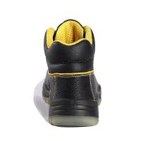 China Shengjie Work Industrial Construction Genuine Steel Toe Leather Construction Labor Steel Toe Safety Shoes for sale