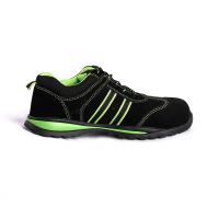 China Shengjie Microfiber Leather Metal Eyelets Lace up Low Cut Slip Oil Resistant Rubber Outsole Breathable Safety Shoes for sale